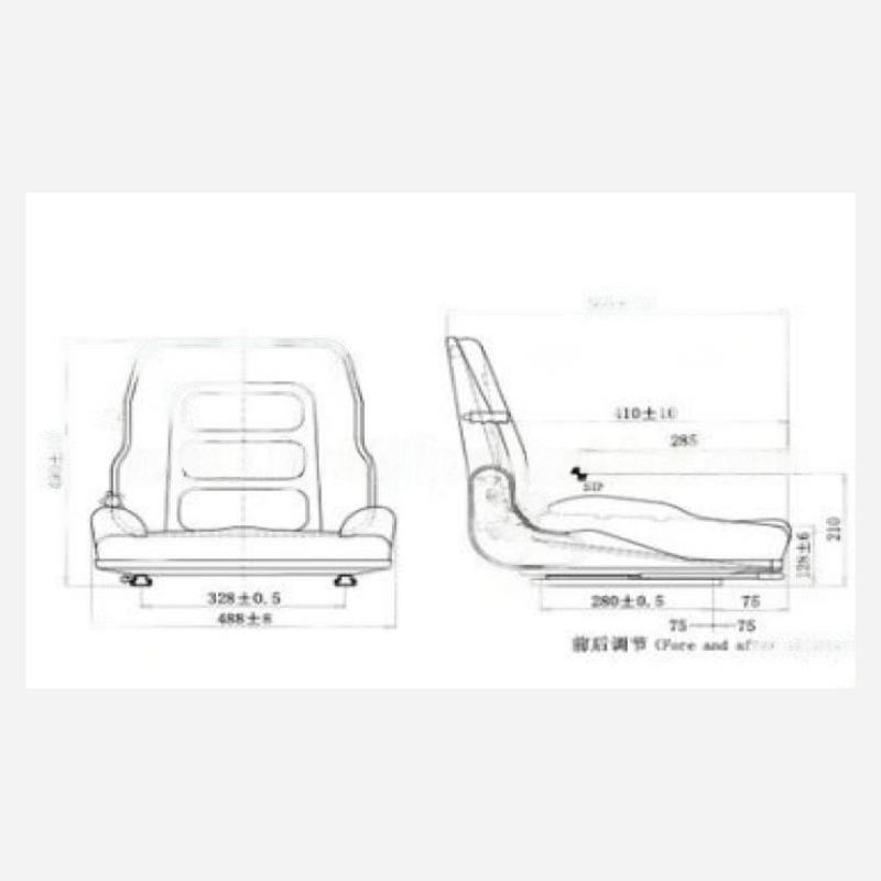 Toyota Forklift Parts Adjustable Seat – Lexen Solutions